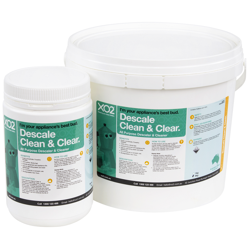 Descale Clean & Clear - All Purpose Descaler | XO2®
